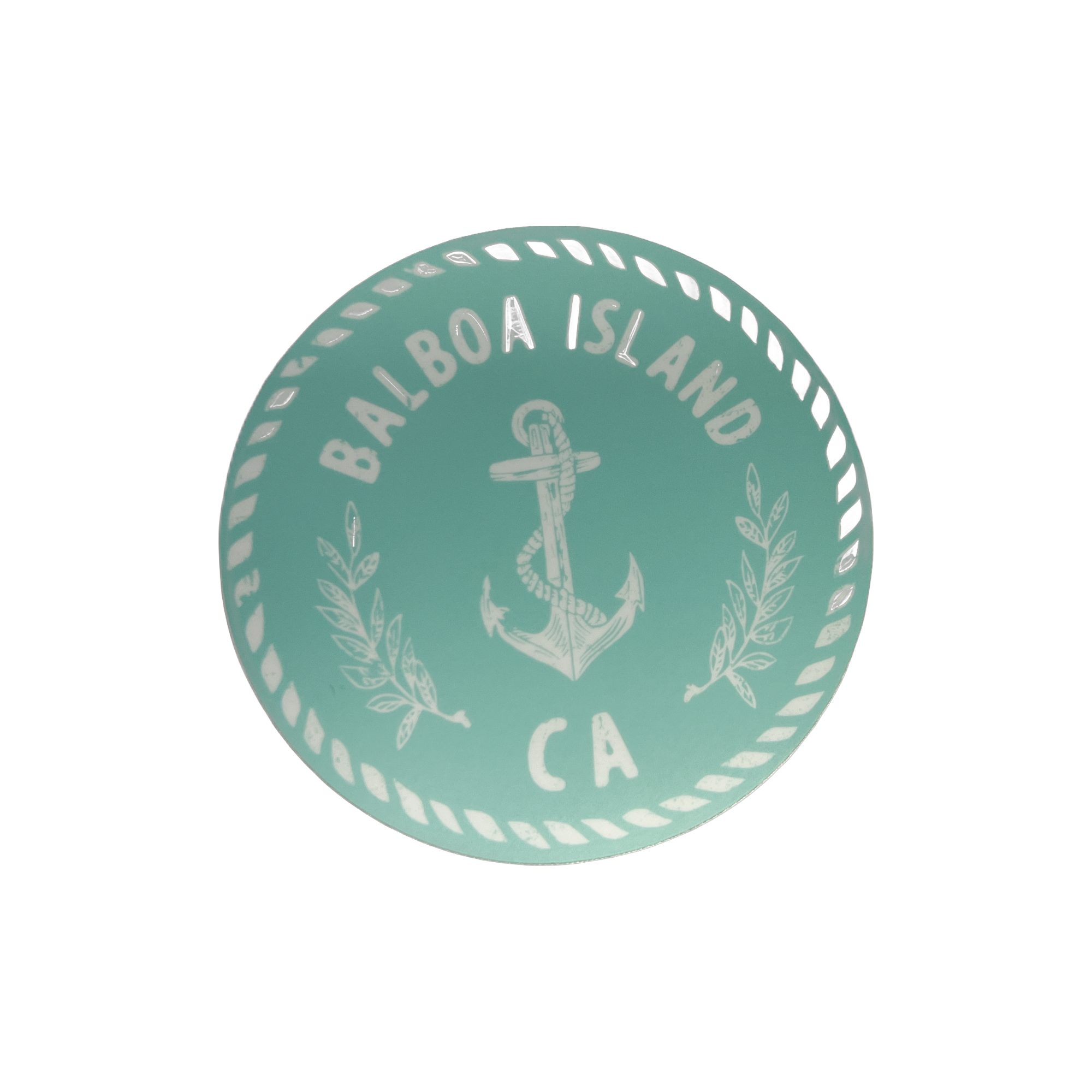 Balboa Island Anchor Sticker – Balboa Island Museum