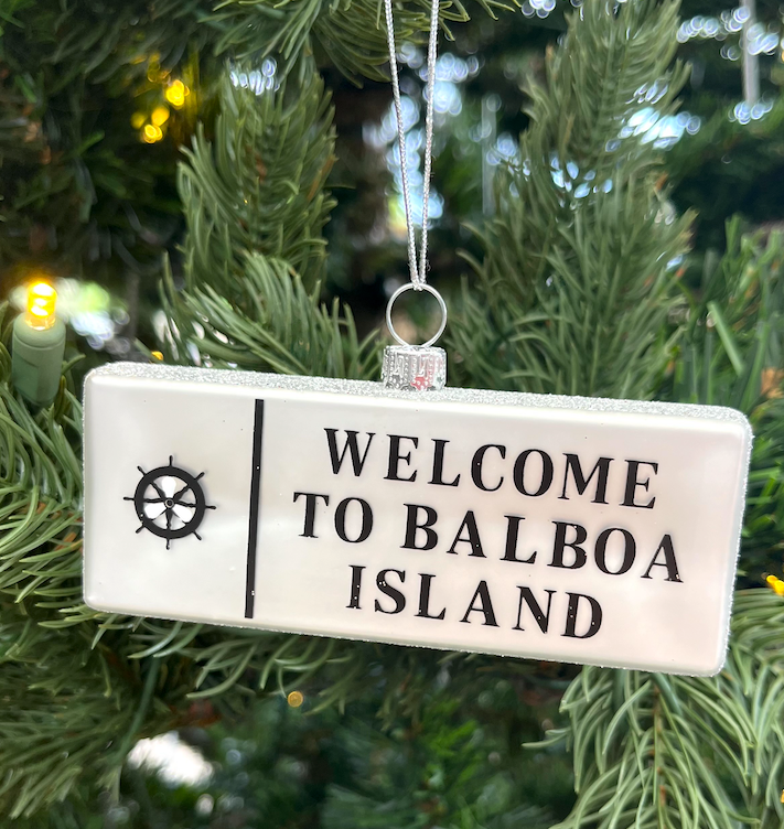 Ferry Sign Ornament by Iconic Ornaments – Balboa Island Museum
