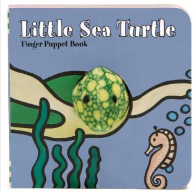 Little Sea Turtle Finger Puppet Book – Balboa Island Museum